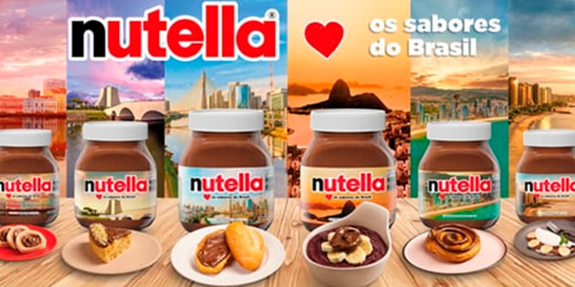 Nutella homenageia o Brasil em nova campanha exclusiva | Ferrero