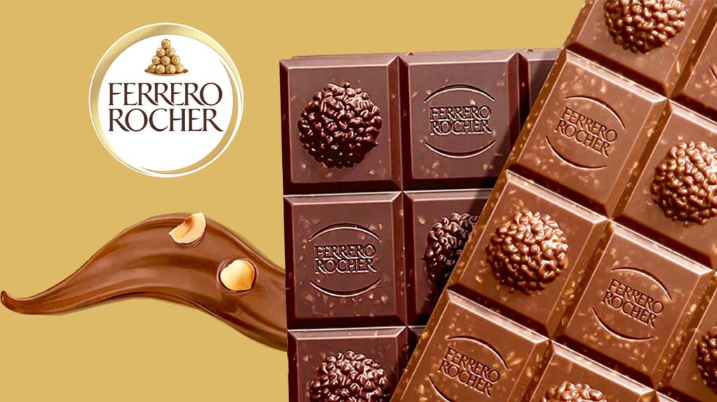 Tabletas Raffaello y Rocher | Ferrero