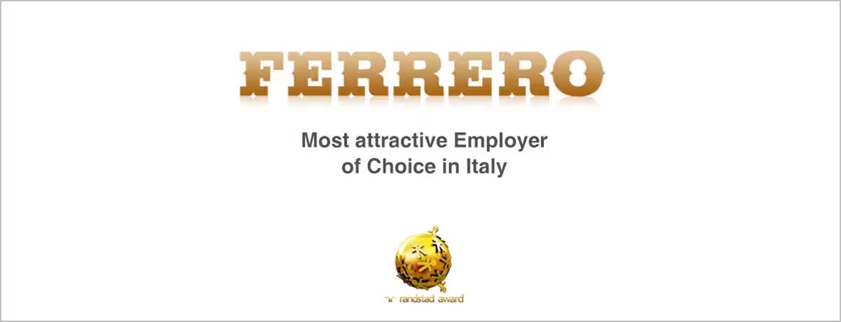 Ferrero has been awarded the title of most attractive employer