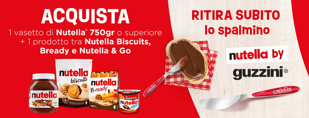 Nutella ti regala lo spalmino | Ferrero